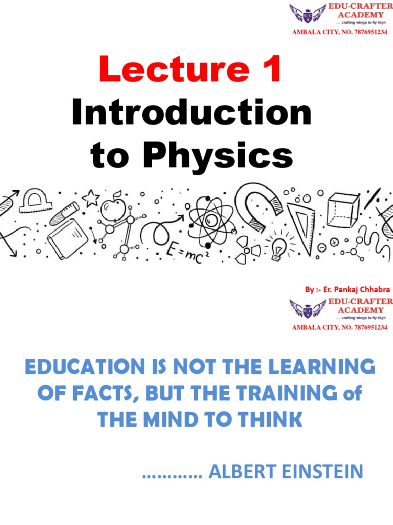 Chapter 1 Physical World | PDF | Physics | Force