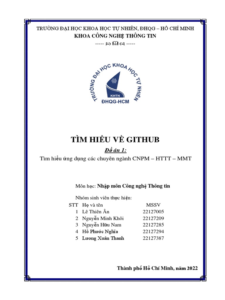 Tim Hieu GitHub 8 | PDF