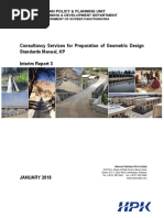Sample Road Design Report | PDF | Road | Deformation (Engineering)
