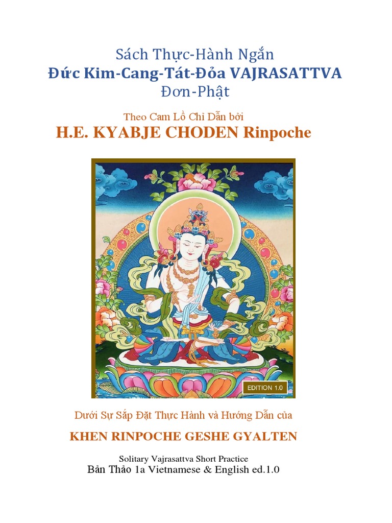 1 Vajrasattva Viet KimCangTatDoaNhapThat12521a | PDF