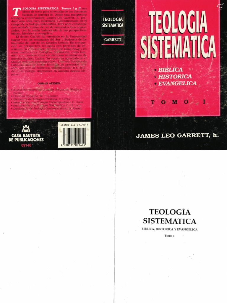 Teologia Sistematica 1 | PDF