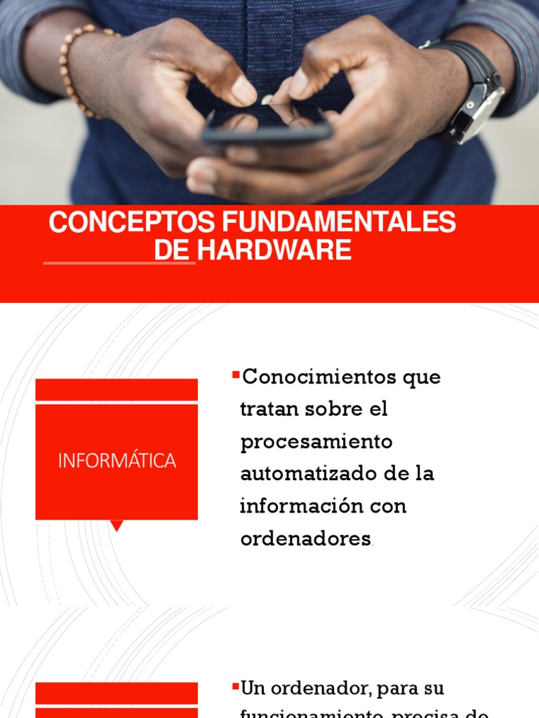 2.-. Conceptos Fundamentales de Hardware | PDF | Hardware de la computadora | Disco duro