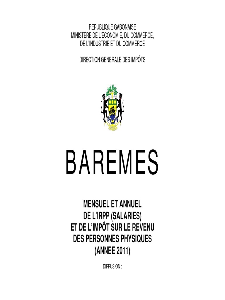 L'IRPP Au Gabon | PDF | Impôt sur le revenu | Salaires