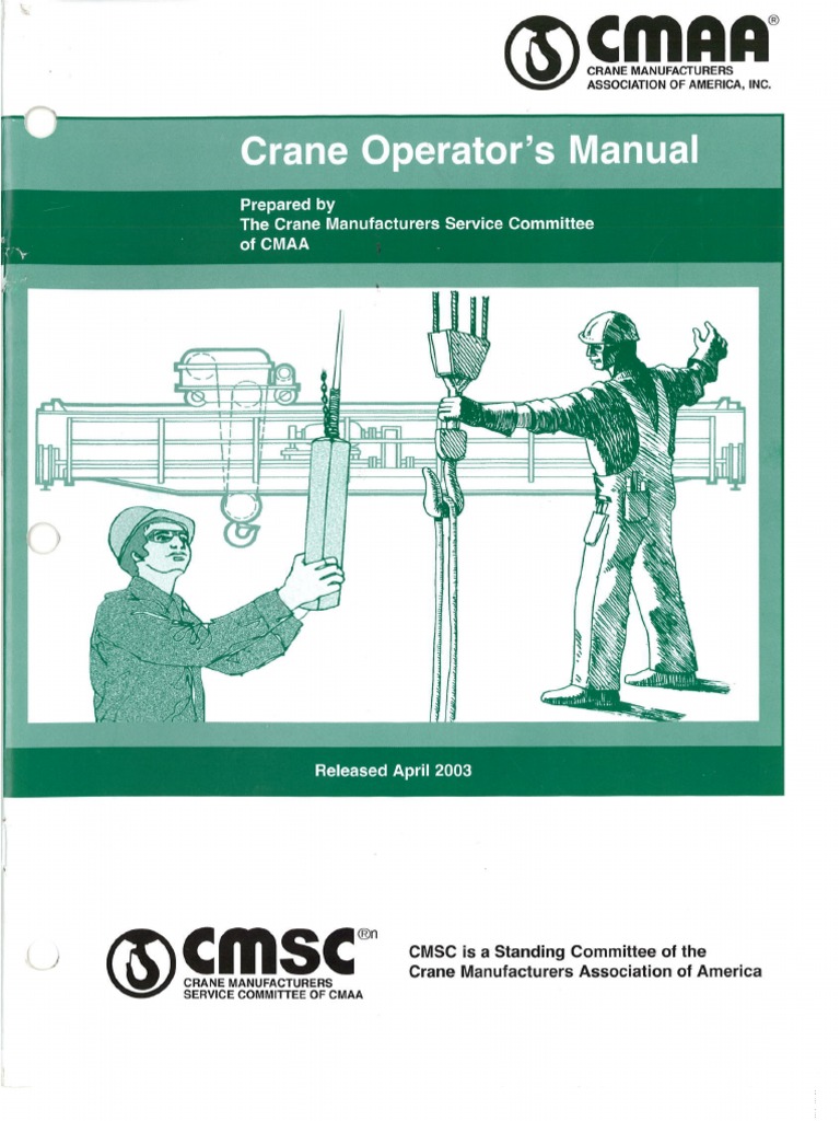 Crane Operators Manual | PDF | Language Arts & Discipline | Foreign ...