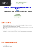 Algo-python | PDF | Structure de contrôle | Python (Langage de programmation)