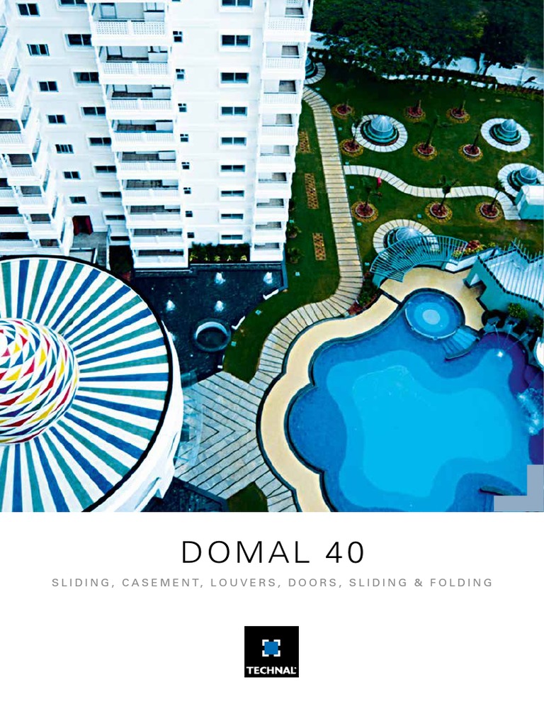 Technal Brochure Domal 40 2 | PDF | Window | Door