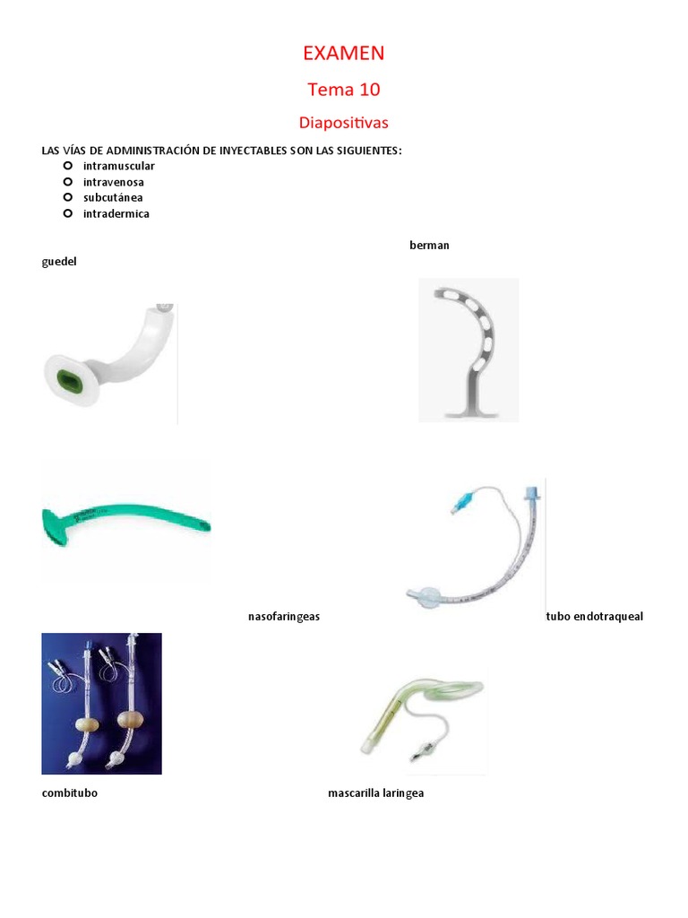 Examen SVA 10 A 14 Sin Soluciones | PDF | Medicamentos con receta ...