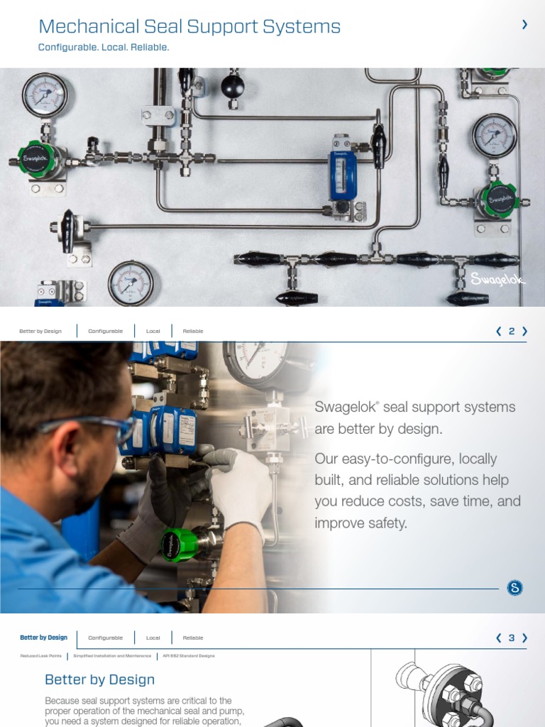 Mechanical Seal Support Ipdf | PDF | Pipe (Fluid Conveyance) | Pump