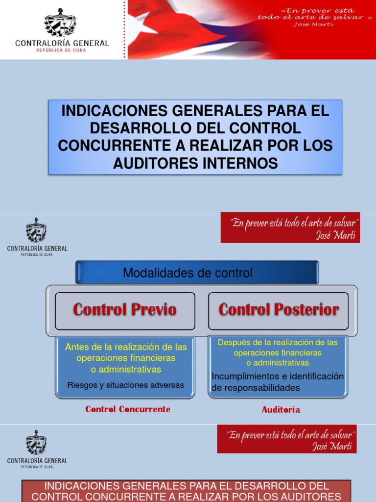 Presentación Control Concurrente - 0 | PDF | Auditoría | Business