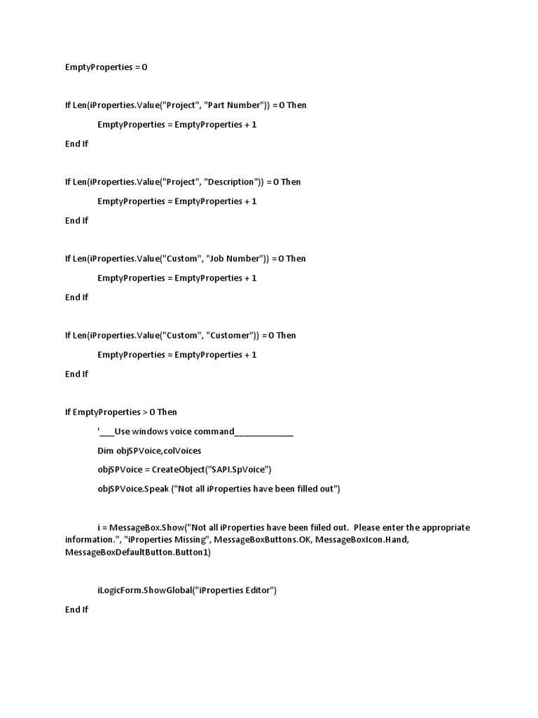 Empty Properties | PDF