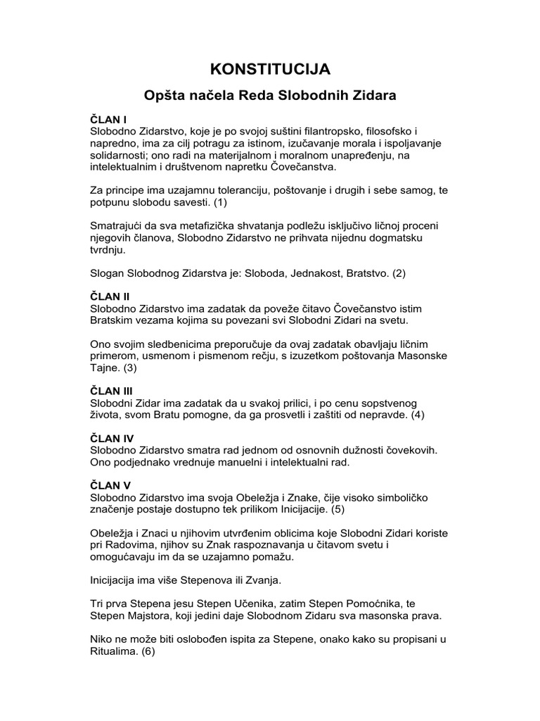 Konstitucija | PDF
