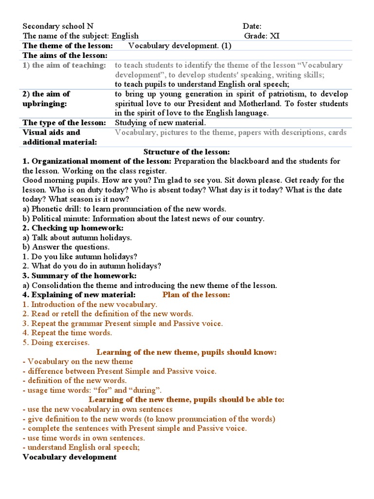 11 Inlis-II (5sag) | PDF | Vocabulary | English Language