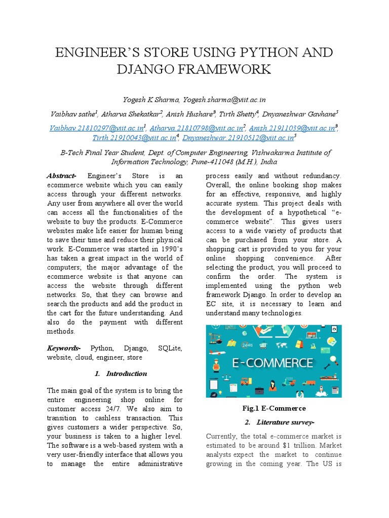 Engineer Ieee | PDF | E Commerce | Online Shopping