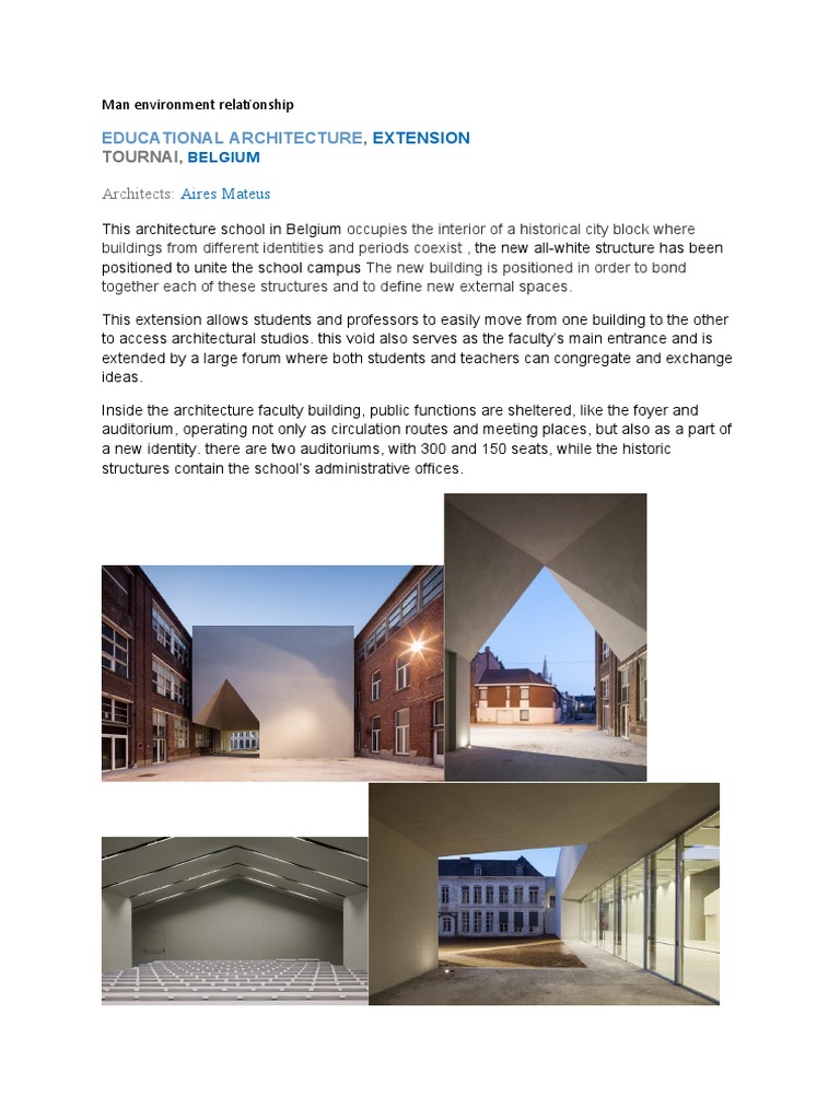 Man Environment Relationship | PDF | Economic Sectors | Building ...