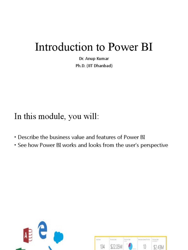 Introduction To Power BI | PDF | Software | Information Technology ...
