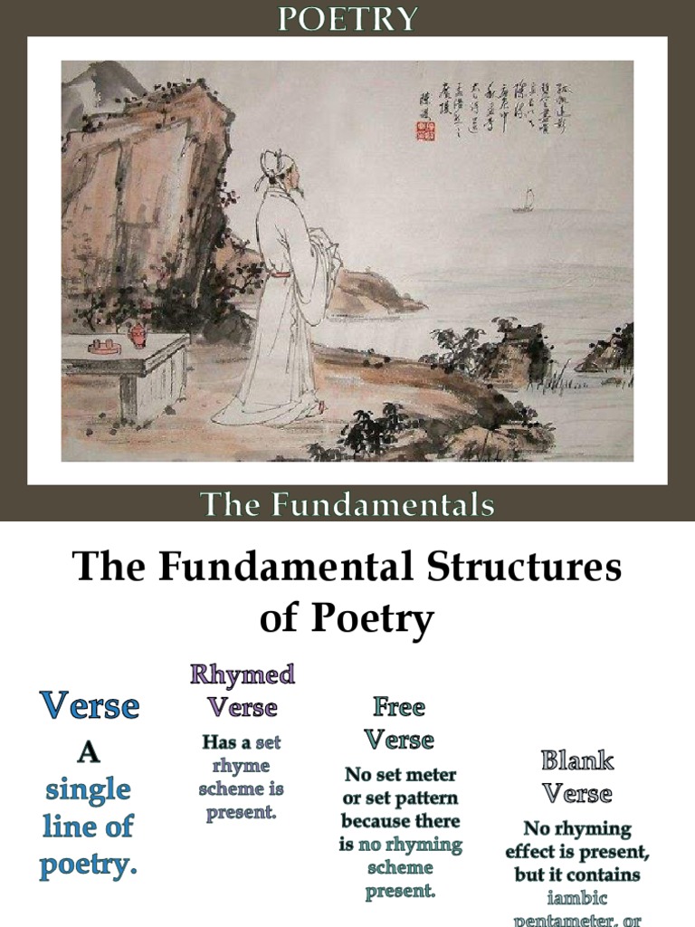 Fundamentals of Poetry: Crash Course | PDF | Poetry | Sonnets