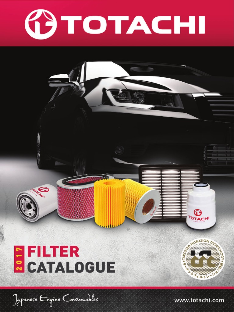 Totachi Filter Catalogue | PDF | Filtration | Vehicle Technology