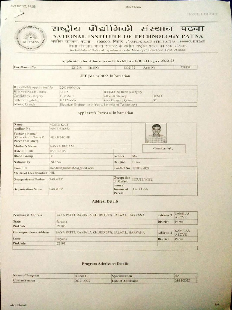 Admission Letter Compressed | PDF | Qualifications | Career And Technical Education