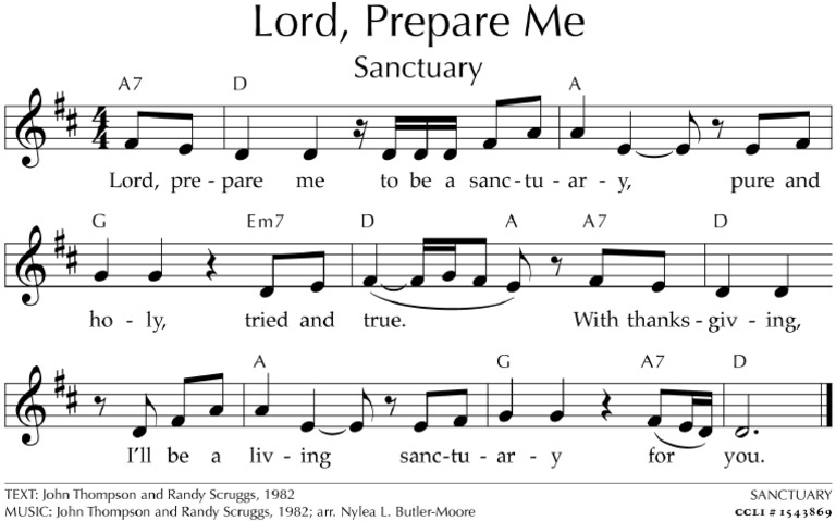 Piano Lord - Prepare - Me-Sanctuary | PDF