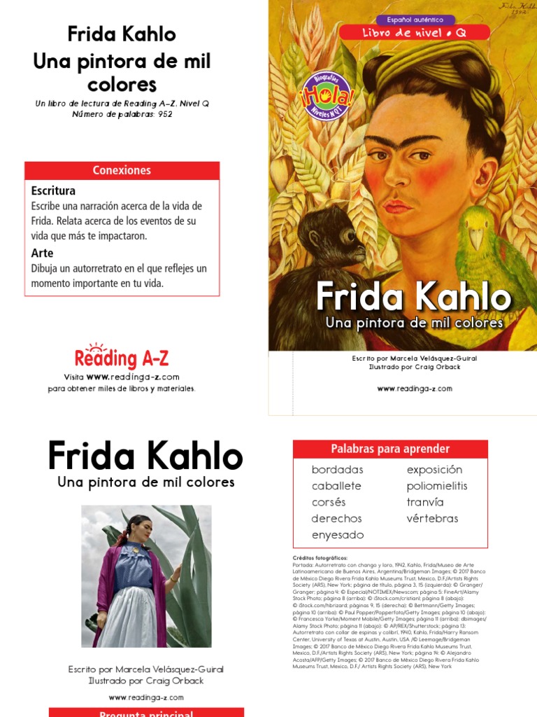 Frida Kahlo: Una Pintora de Mil Colores | PDF | Las artes