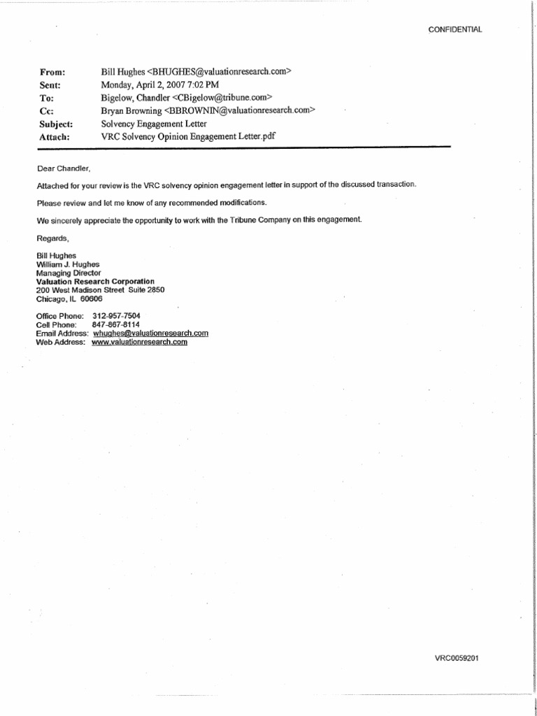 VRC Sample Engagement Letter | PDF | Indemnity | Debt