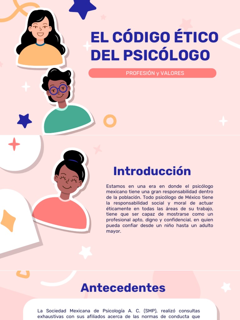 El Código Ético Del Psicólogo | PDF | Psicólogo | Sicología