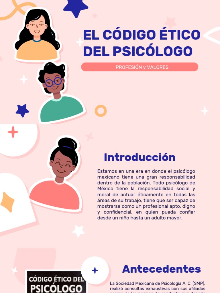 El Código Ético Del Psicólogo | PDF | Sicología | México