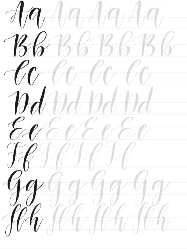 Plantillas Lettering | PDF