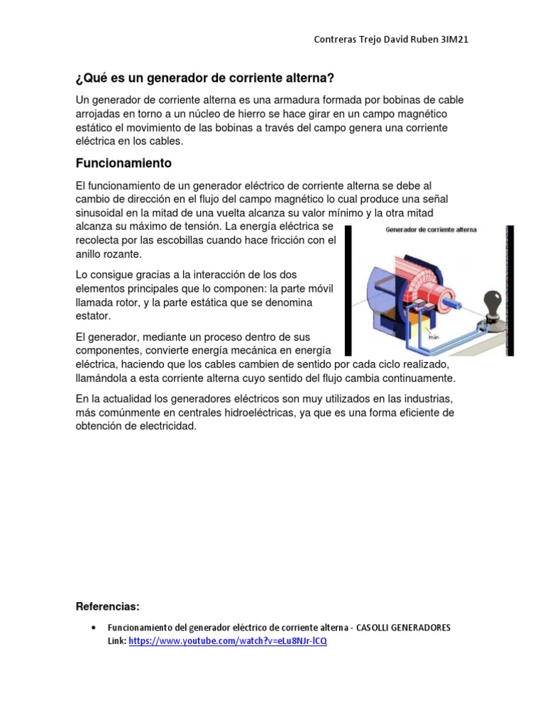 T8 Resumen Generación de CA | PDF
