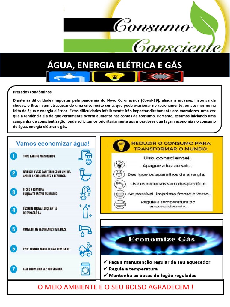 Cartaz - Consumo Consciente | PDF