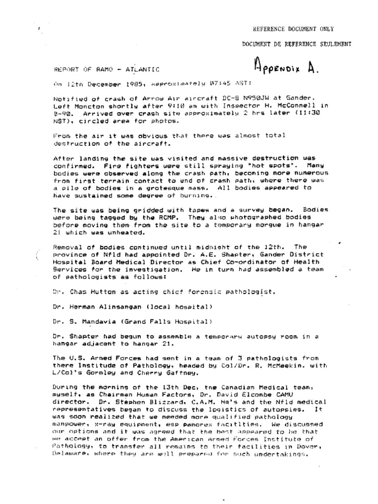 REFERENCE DOCUMENT SUMMARY | PDF | Autopsy | Pathology