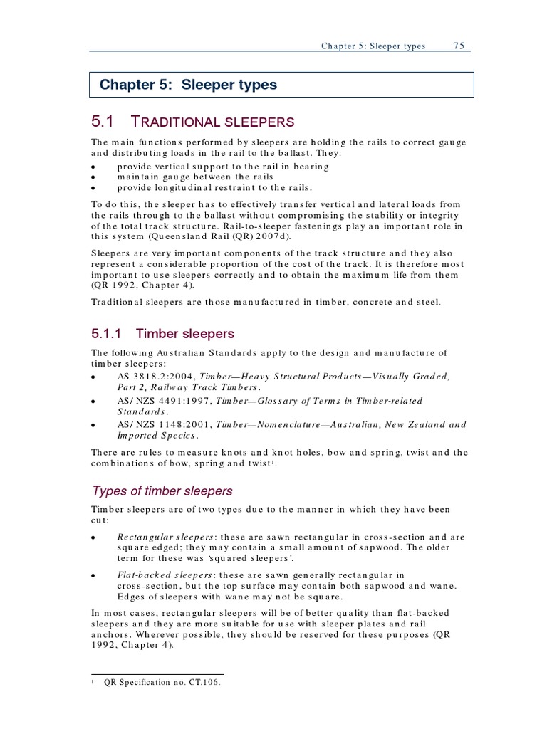 Types of Railway Sleepers Explained | PDF | Concrete | Rail Transport