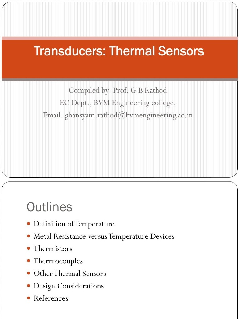 Document Thermal | PDF