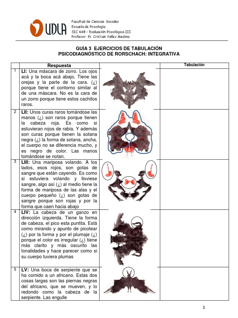 GUIA INTEGRACI N 3 Tabulaci N | PDF