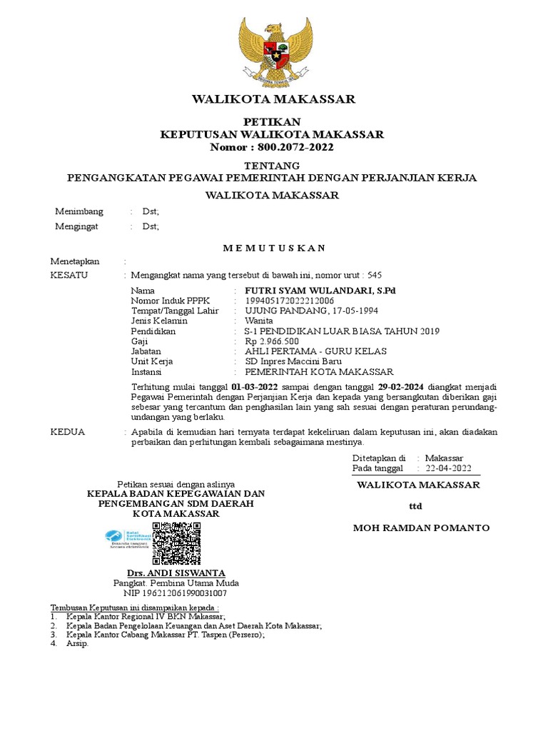 Petikanskpppktahap 545 | PDF