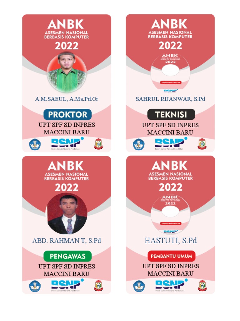 Id Card Anbk SD | PDF