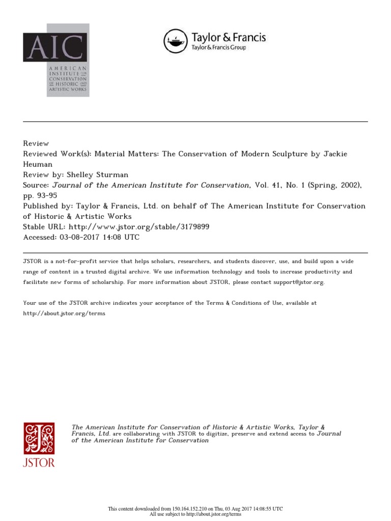 Lido Review Material Matters Jackie | PDF | Books | Academic Journal