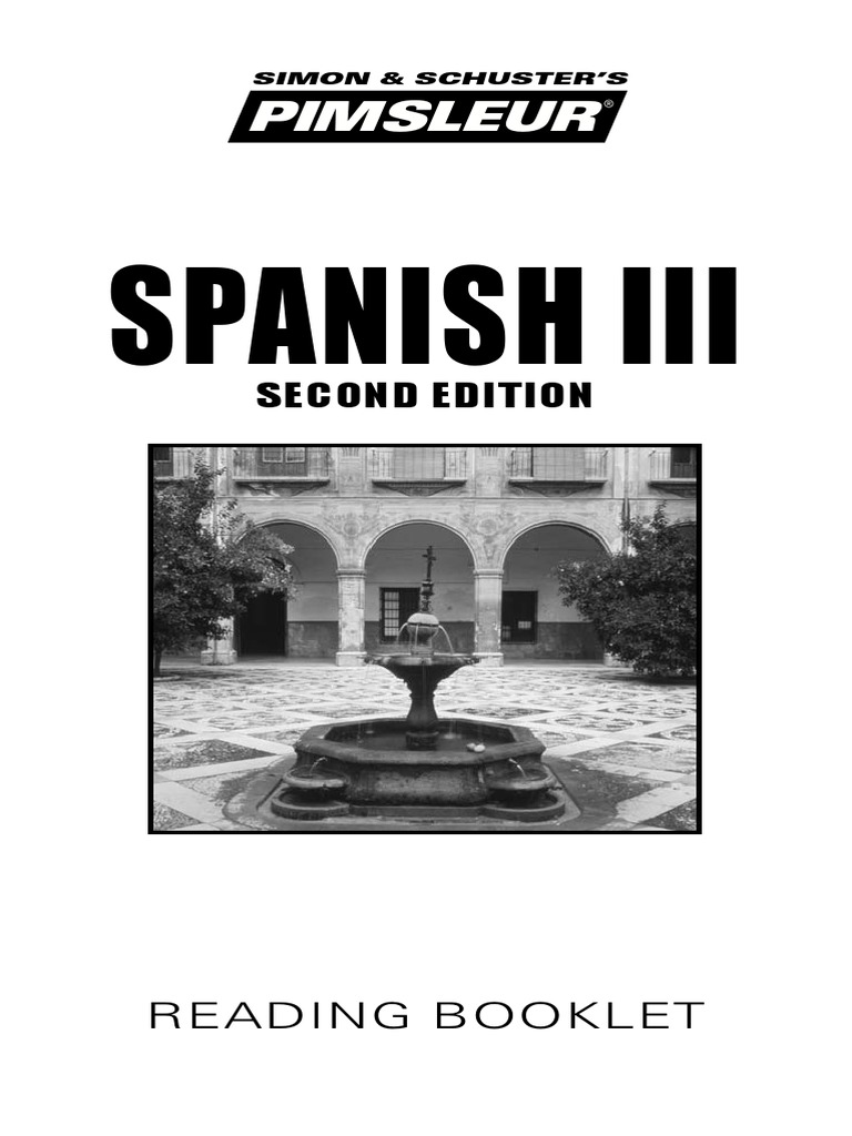 Pimsleur Spanish 3 RB | PDF | Mail