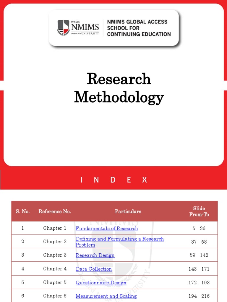 Research Methodology | PDF | Statistics | Quantitative Research