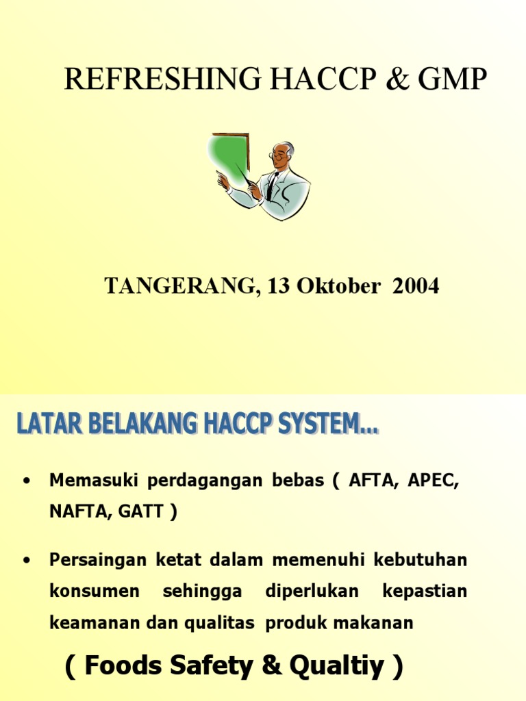 HACCP DAN GMP DI PT XYZ | PDF