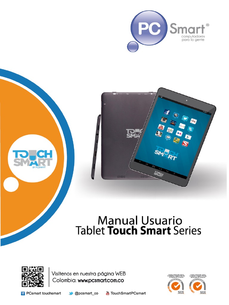 Manual de Usuario Tablet Touch Smart | PDF | Tableta | Wifi