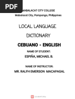 Beki Language | PDF