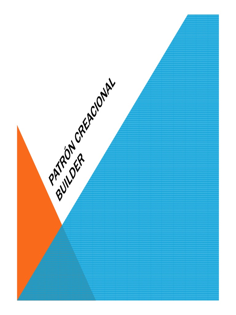 Diseño del Patrón Builder en Pizzas | PDF | Informática | Ingeniería de software