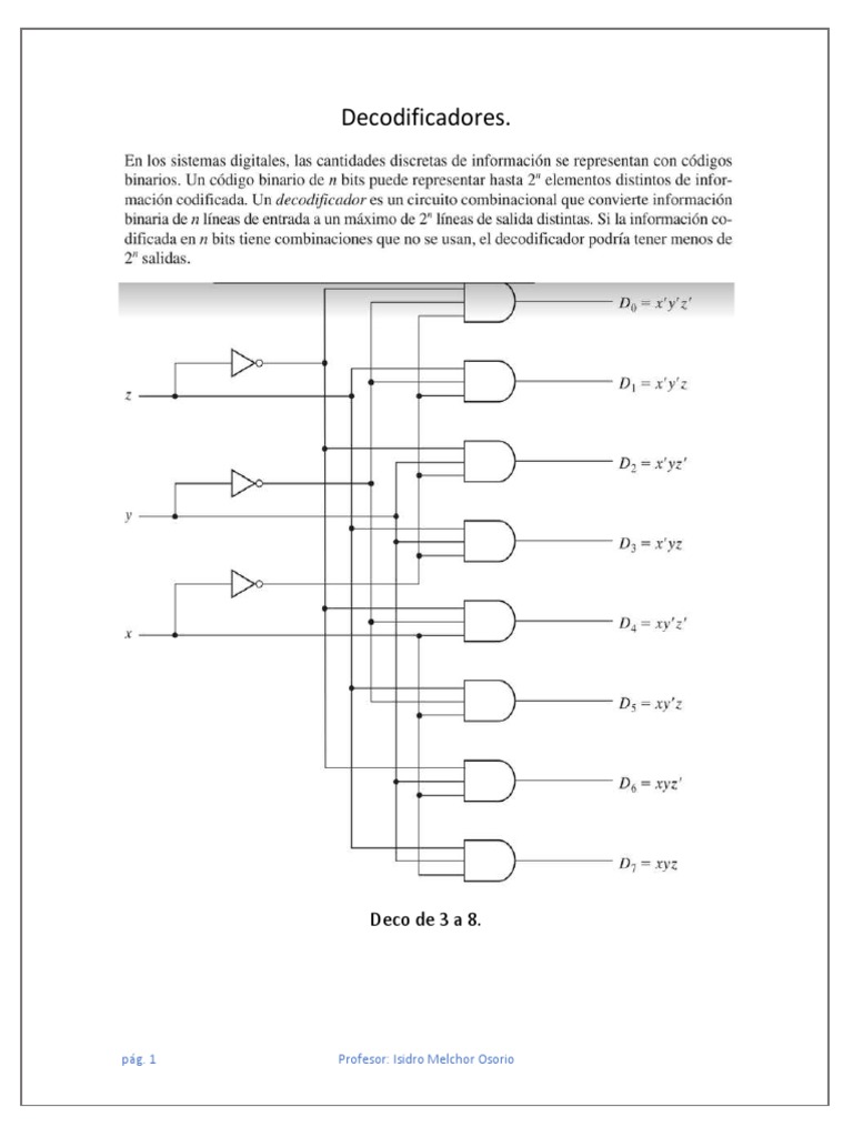 Digitales 3 | PDF | Decimal codificado en binario | Ciencias de la ...