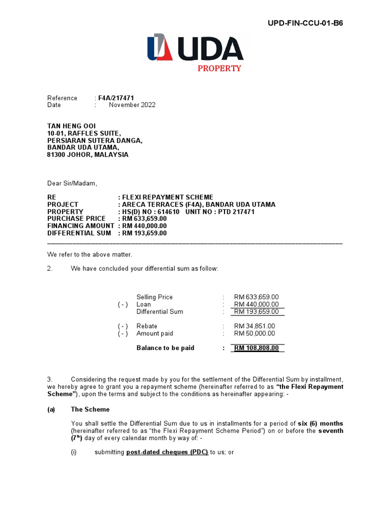 Flexi Letter PTD 217471 (New) | PDF | Banks | Business