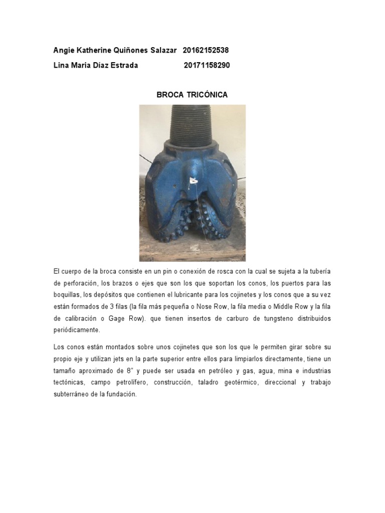 Broca Tricónica | PDF