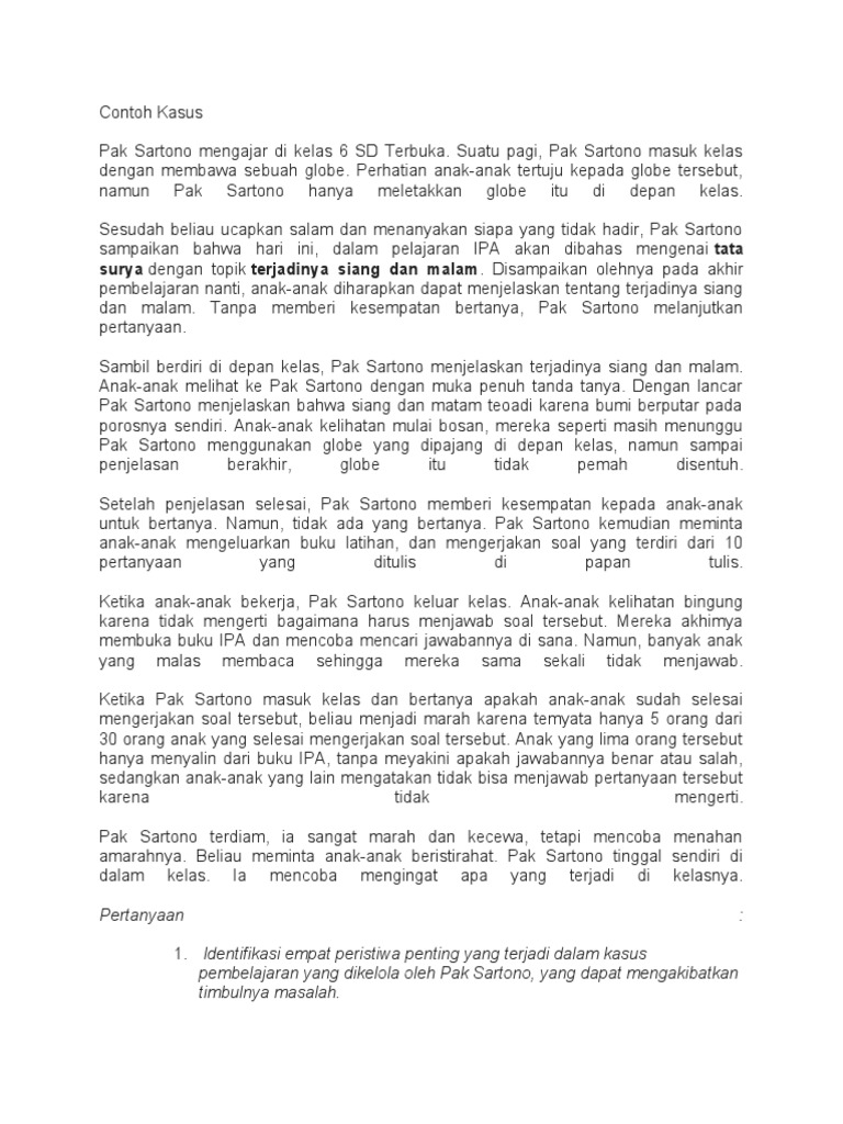 Contoh Kasus Tap | PDF