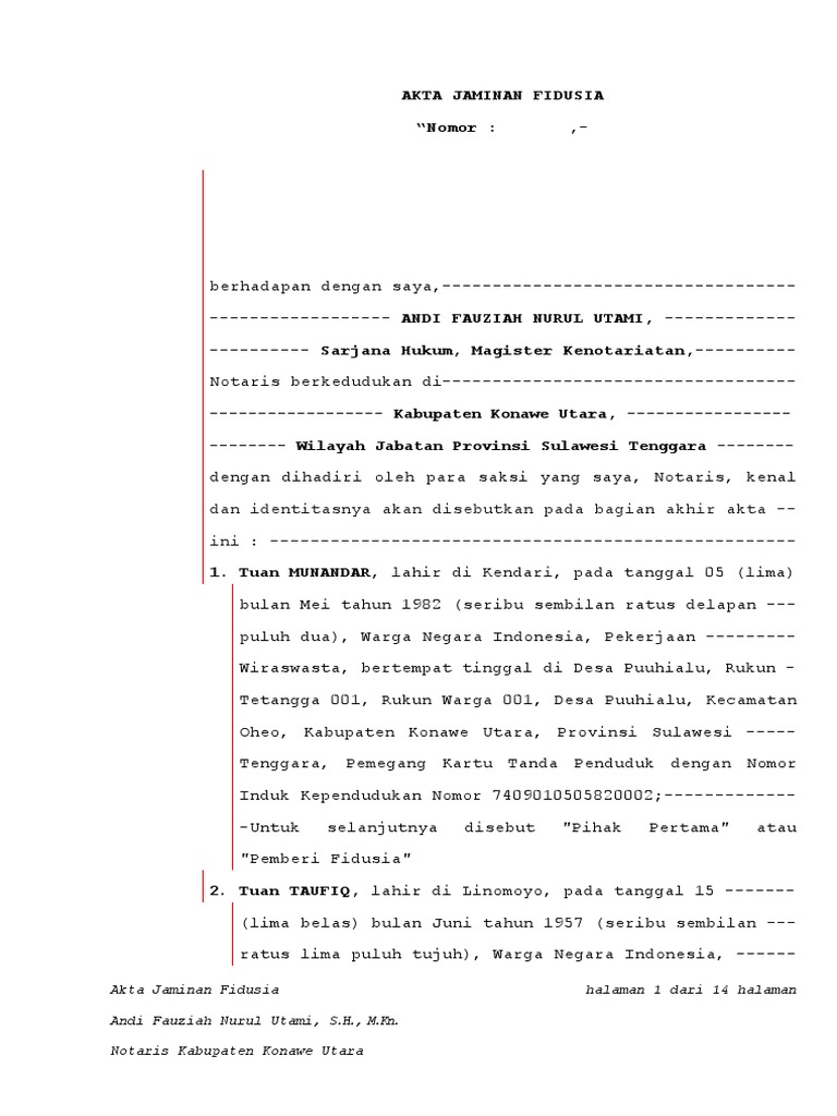 Fidusia Alat Berat | PDF | Hukum