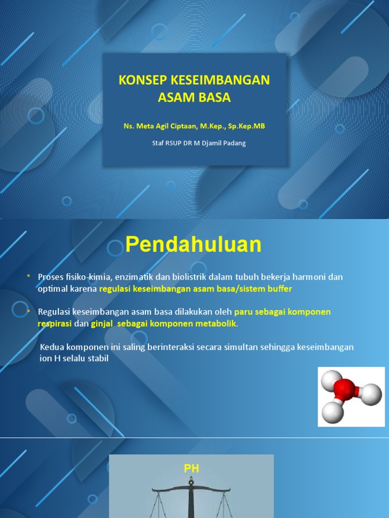 Konsep Keseimbangan Asam Basa | PDF
