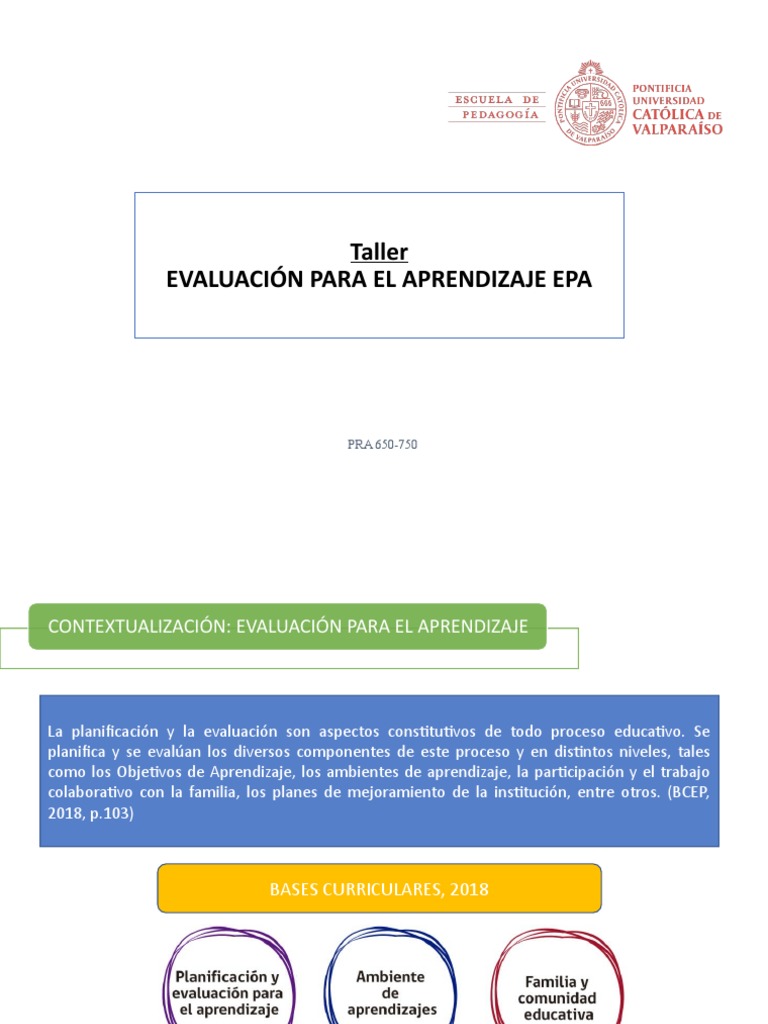 INSTRUMENTOS DE EVALUACIÓN EPA Hoy | PDF | Evaluación | Educación de la ...